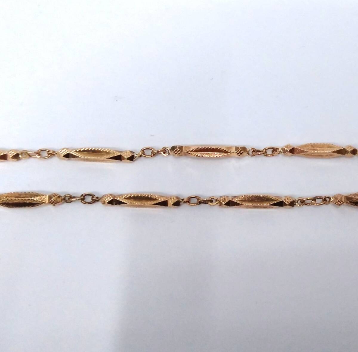 Yahoo!オークション - K18 デザインネックレス 約41cm 11.1g