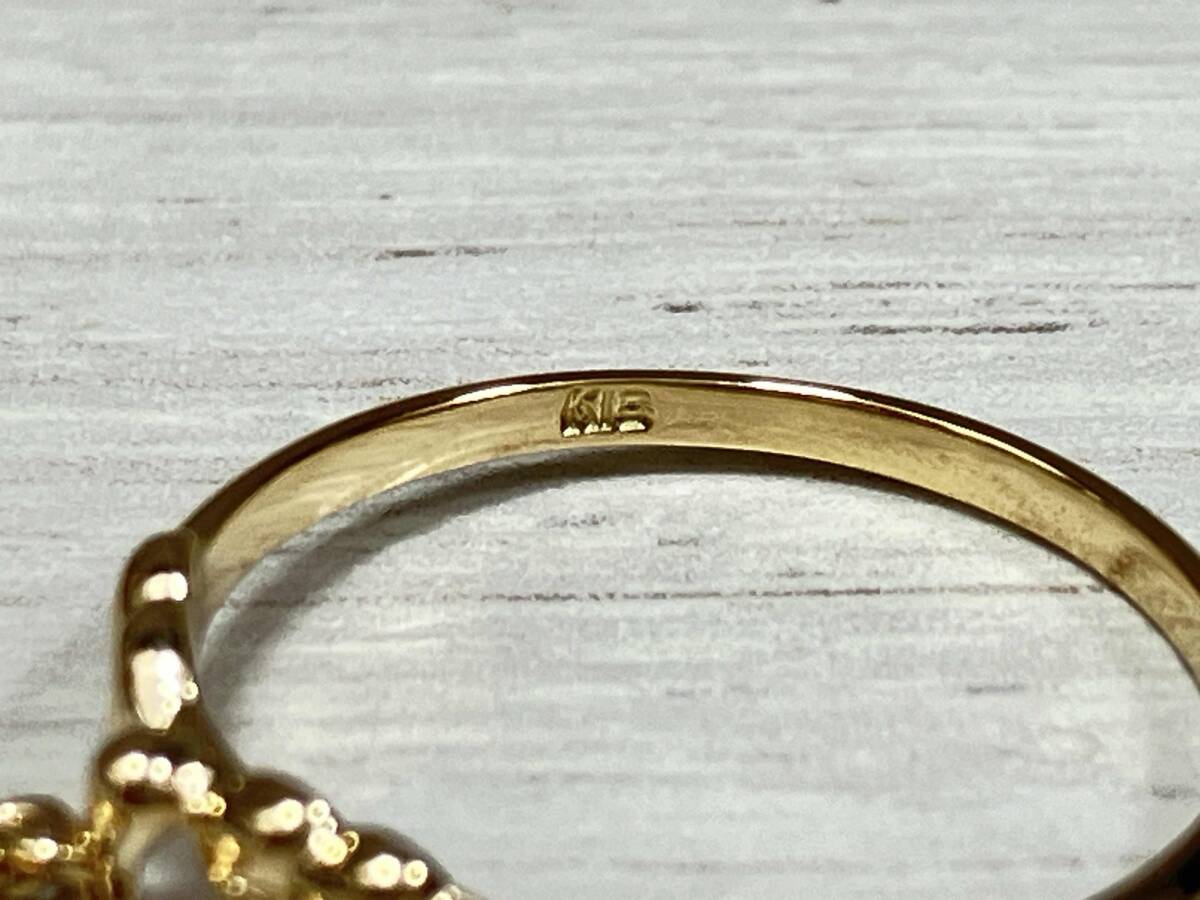 Yahoo!オークション - K18/#11.5/1.6gリング
