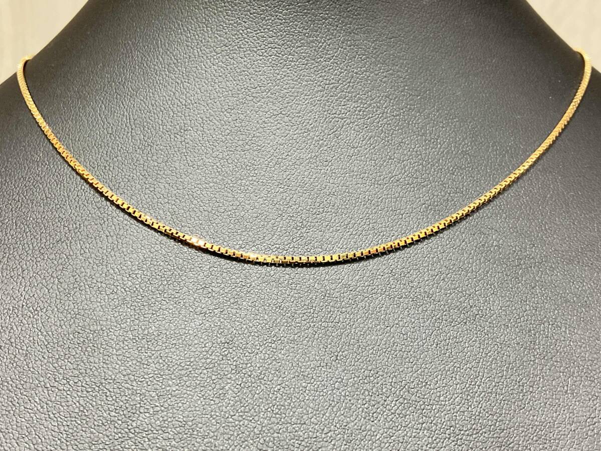 Yahoo!オークション - K18/40cm/4.7gネックレス