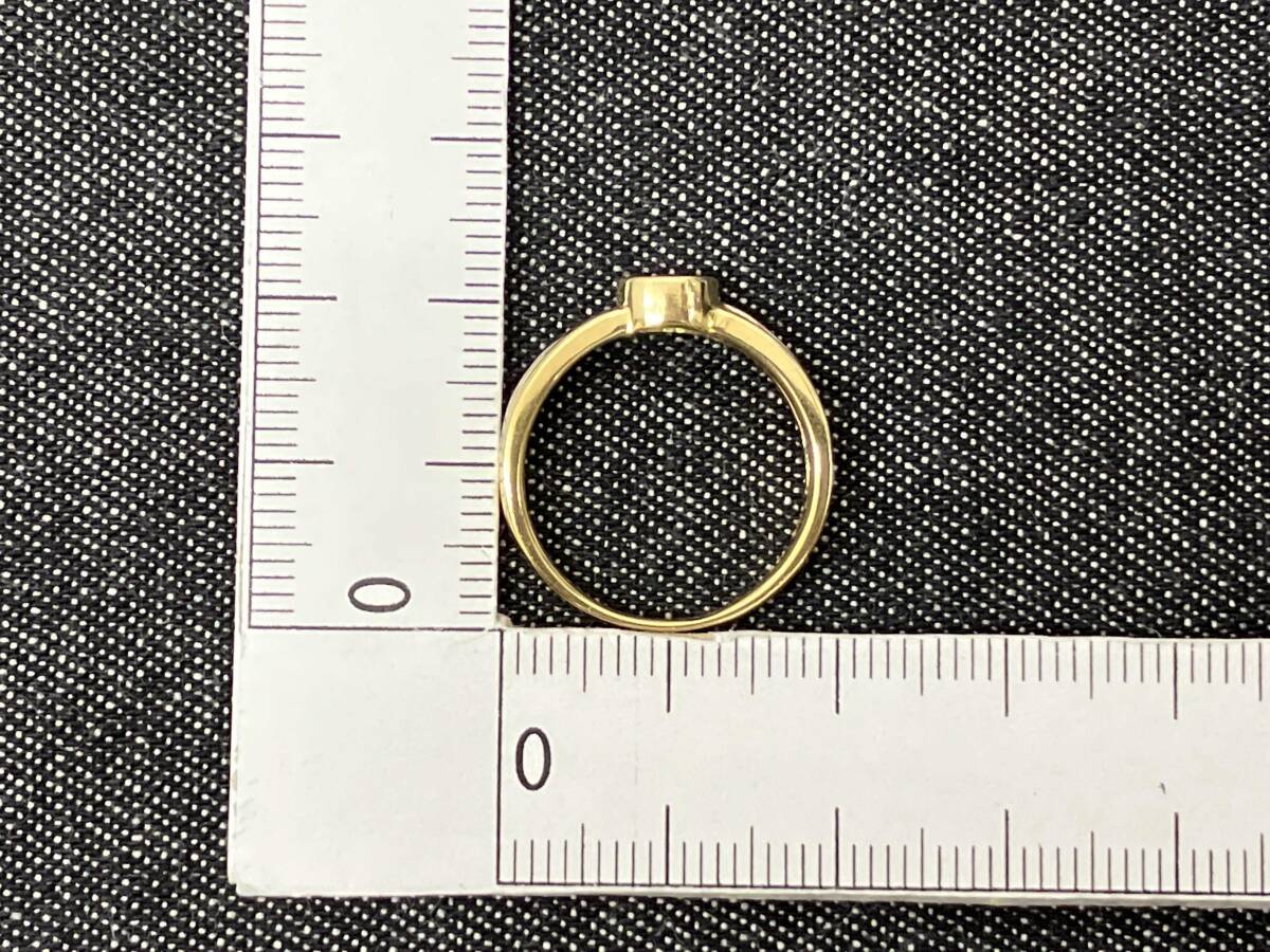 Yahoo!オークション - デザインリング Pt900 K18 14号 総重量約3.6g