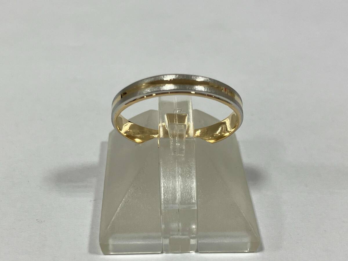 Yahoo!オークション - K18/Pt900/#17/2.8gリング