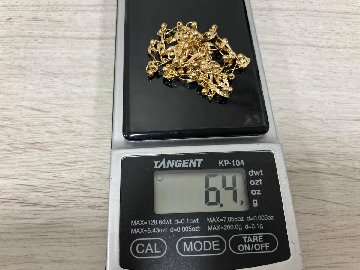 Yahoo!オークション - K18/42cm/6.4g/イエローゴールドネックレス