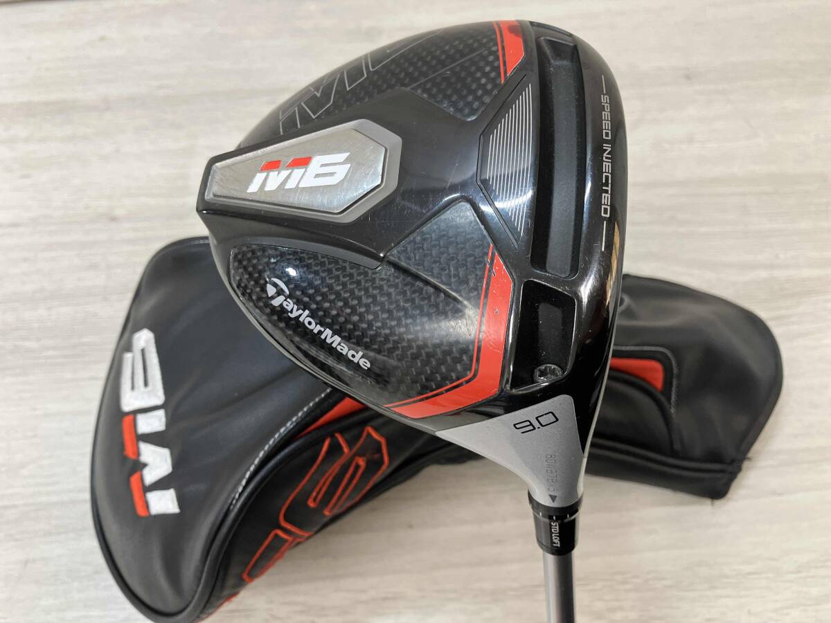 Yahoo!オークション - 【ヘッドカバー付き】TaylorMade M6 2019 ドライ...