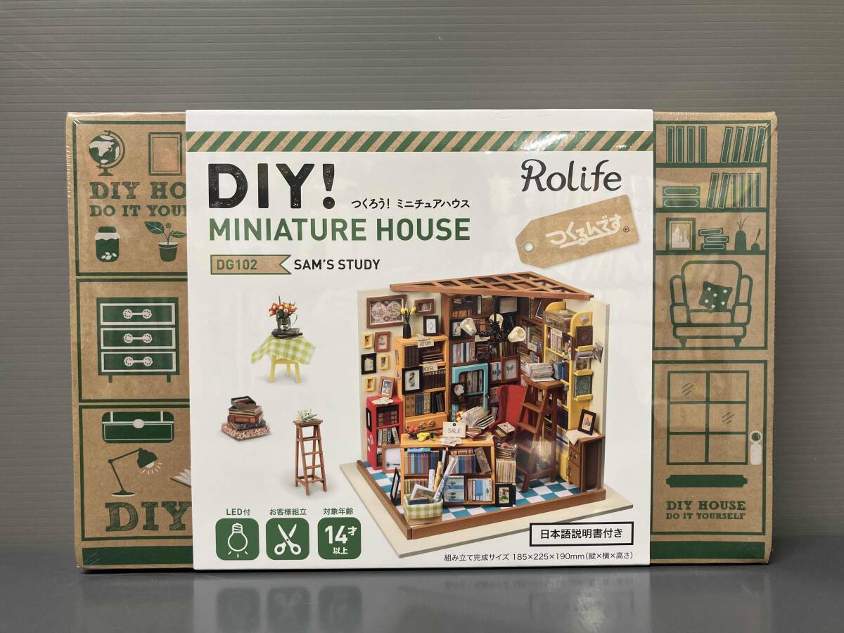 Yahoo!オークション - 未開封品 Rolife DIY HOUSE DG102~SAN’S STUDY~