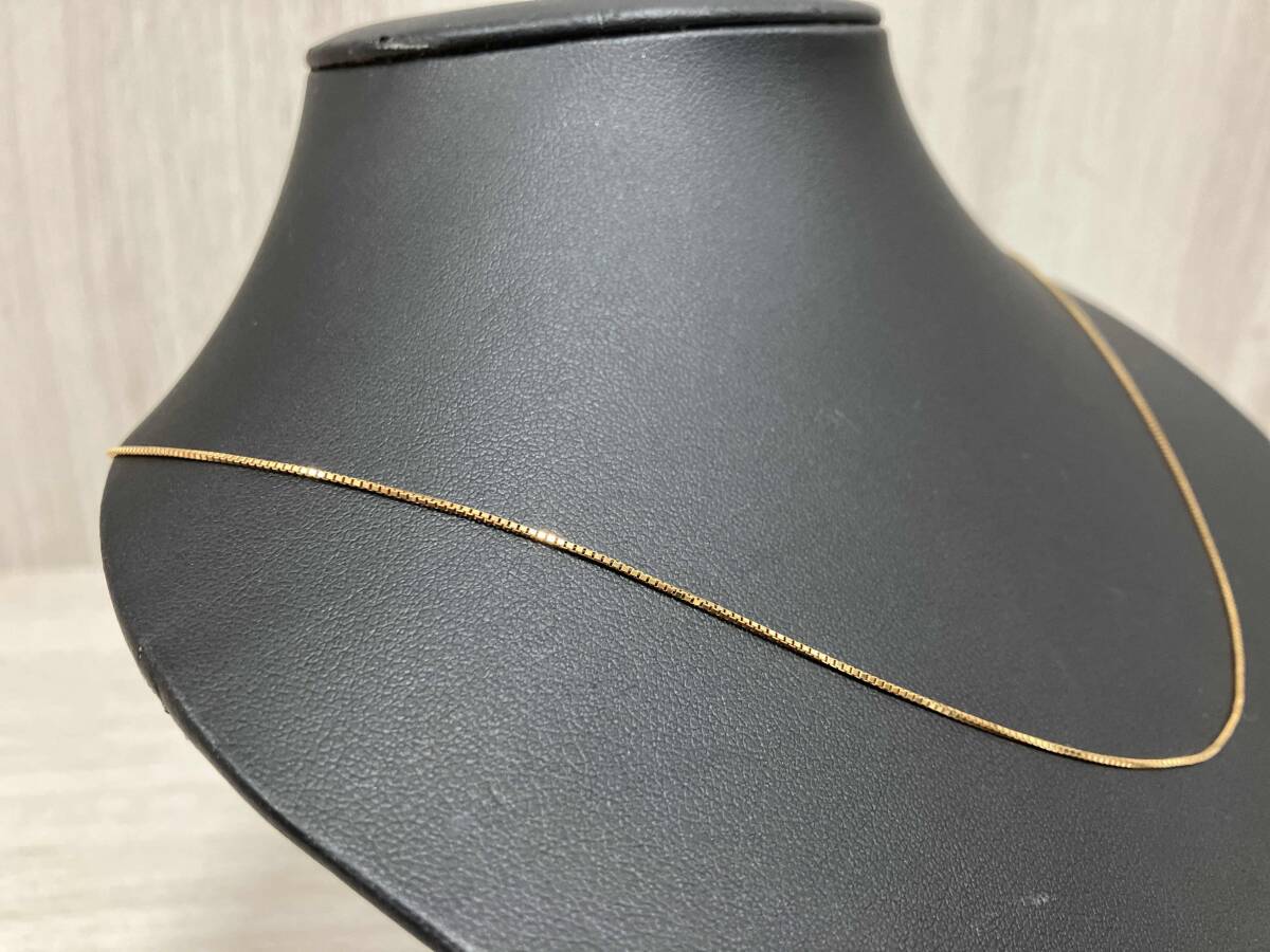 Yahoo!オークション - K18／50cm／2.9g ネックレス