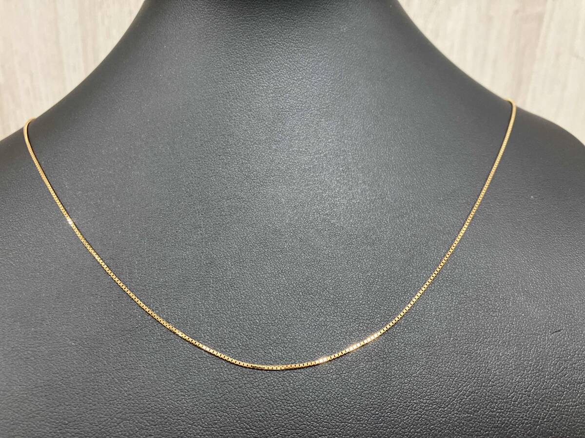 Yahoo!オークション - K18／50cm／2.9g ネックレス