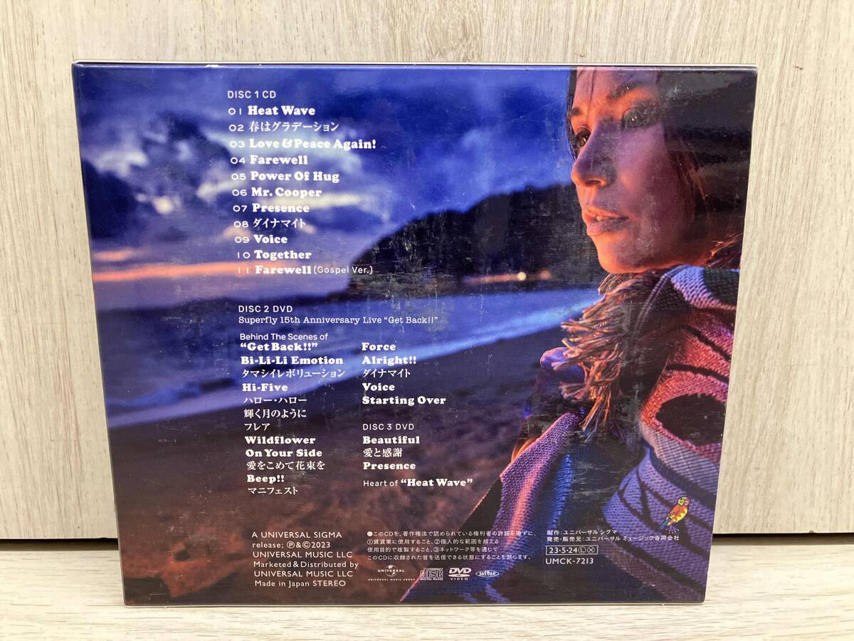 Yahoo!オークション - Superfly CD Heat Wave(初回限定盤B)(2DVD付)