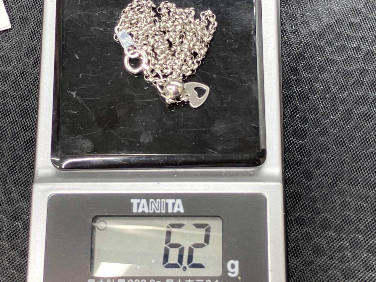 Yahoo!オークション - Pt850/45cm/6.2g/アジャスター付 店舗受取可