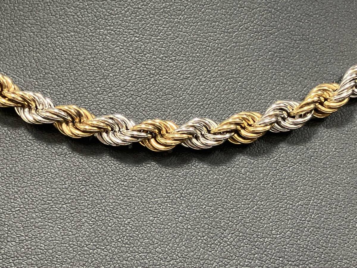 Yahoo!オークション - K18/Pt850/70cm/38.5gネックレス