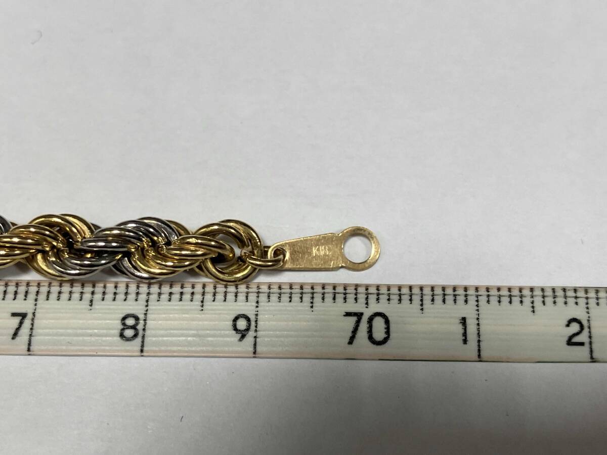 Yahoo!オークション - K18/Pt850/70cm/38.5gネックレス