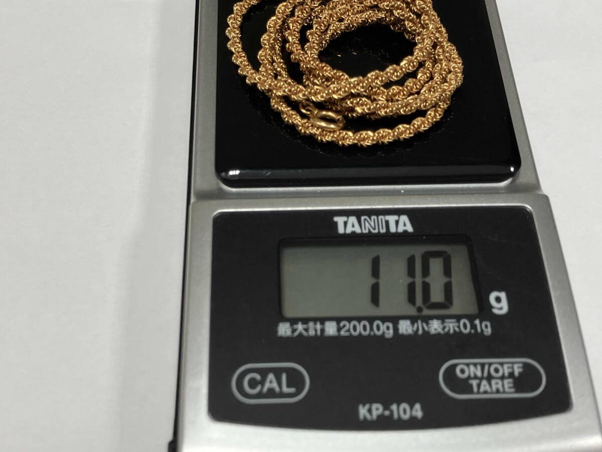 Yahoo!オークション - K18/50cm/11.0gネックレス