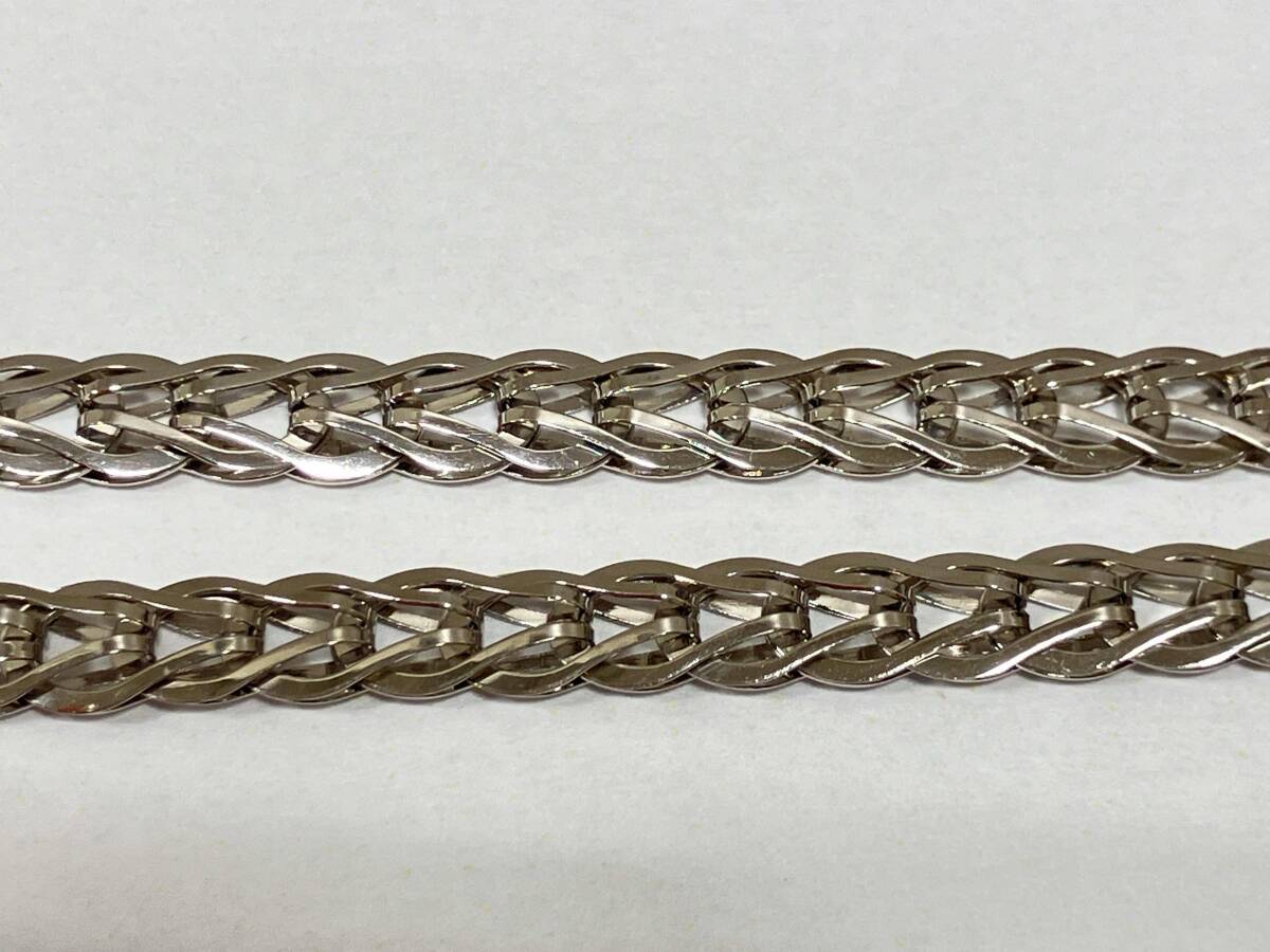 Yahoo!オークション - Pt850／40cm／10.5g ネックレス