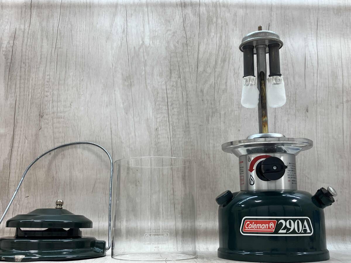 Yahoo!オークション - Coleman 290A two mantle コールマン 2015年9月...