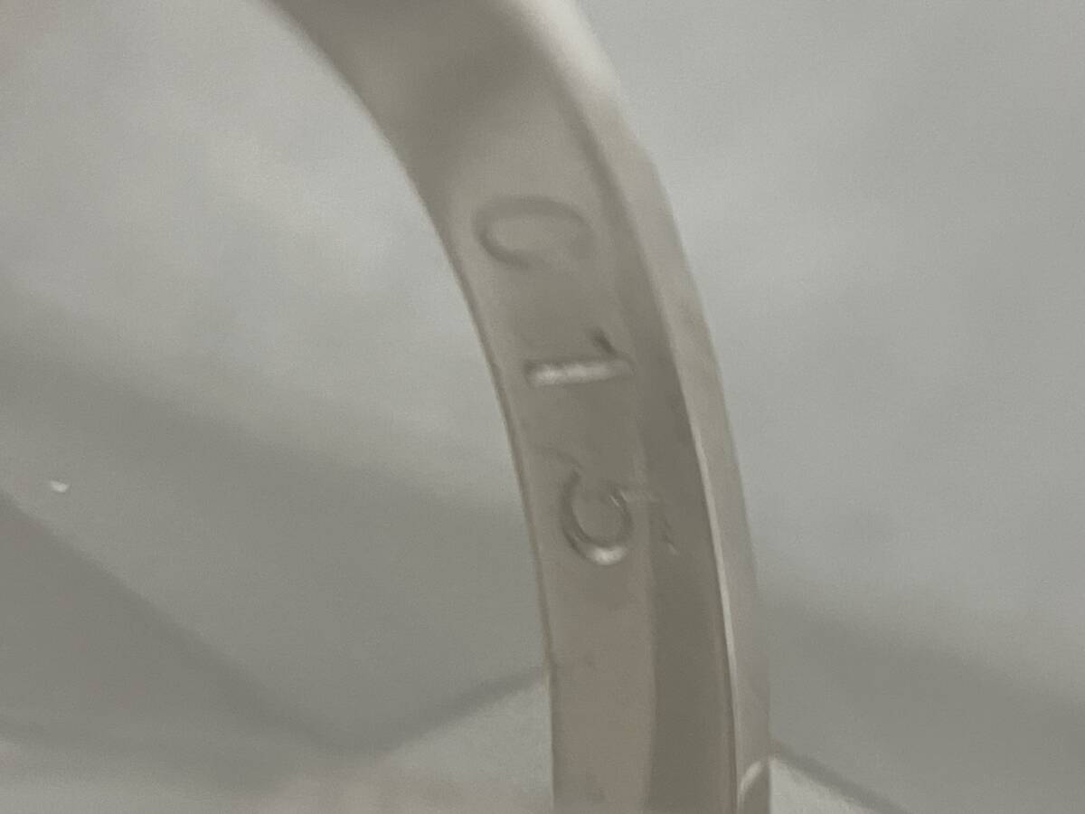 Yahoo!オークション - Pt900 ＃13 3.5g 0.15ct 5Pリング 店舗受取可