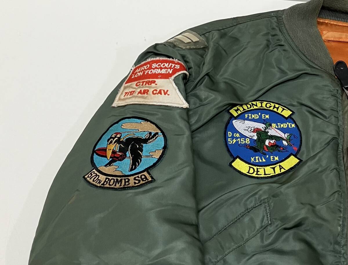 Yahoo!オークション - ALPHA アルファ その他フライトジャケット 60s〜...