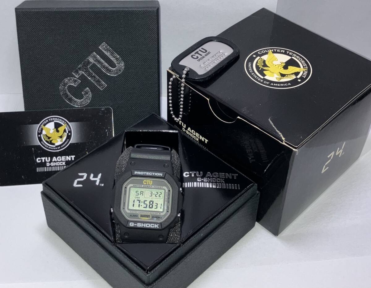 Yahoo!オークション - CASIO／GーSHOCK DW-5600VT／CTU AGENT 時計 店...