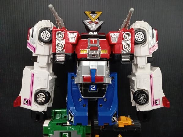 Yahoo!オークション - 【取説あり】激走戦隊カーレンジャー DX VRVロボ