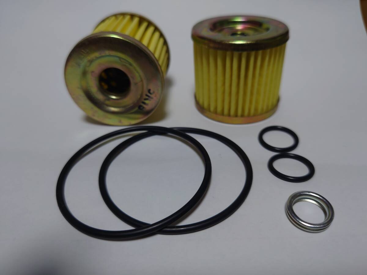 Yahoo!オークション - アドレスV125/G/S オイルフィルター 新品 2個 オ...