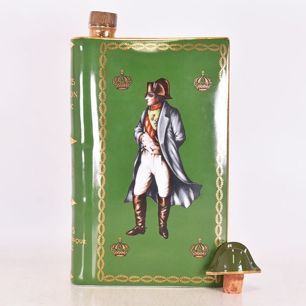 Yahoo!オークション - カミュ ナポレオン ブック 緑金 陶器ボトル 替...