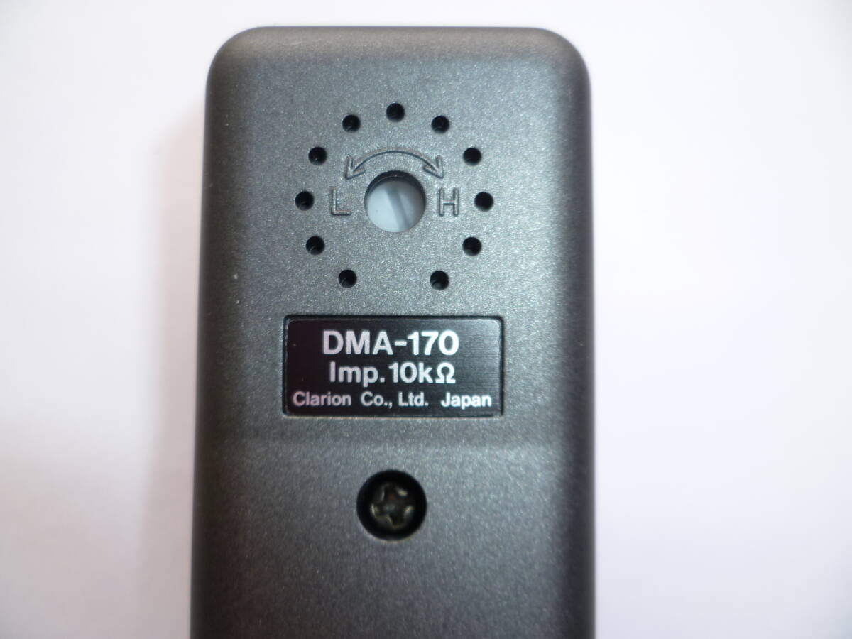 Yahoo!オークション - クラリオン DMA-170 バス用マイク 美品
