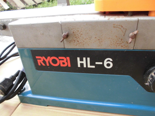 Yahoo!オークション - 手押しカンナ RYOBI-HL-6 実働品