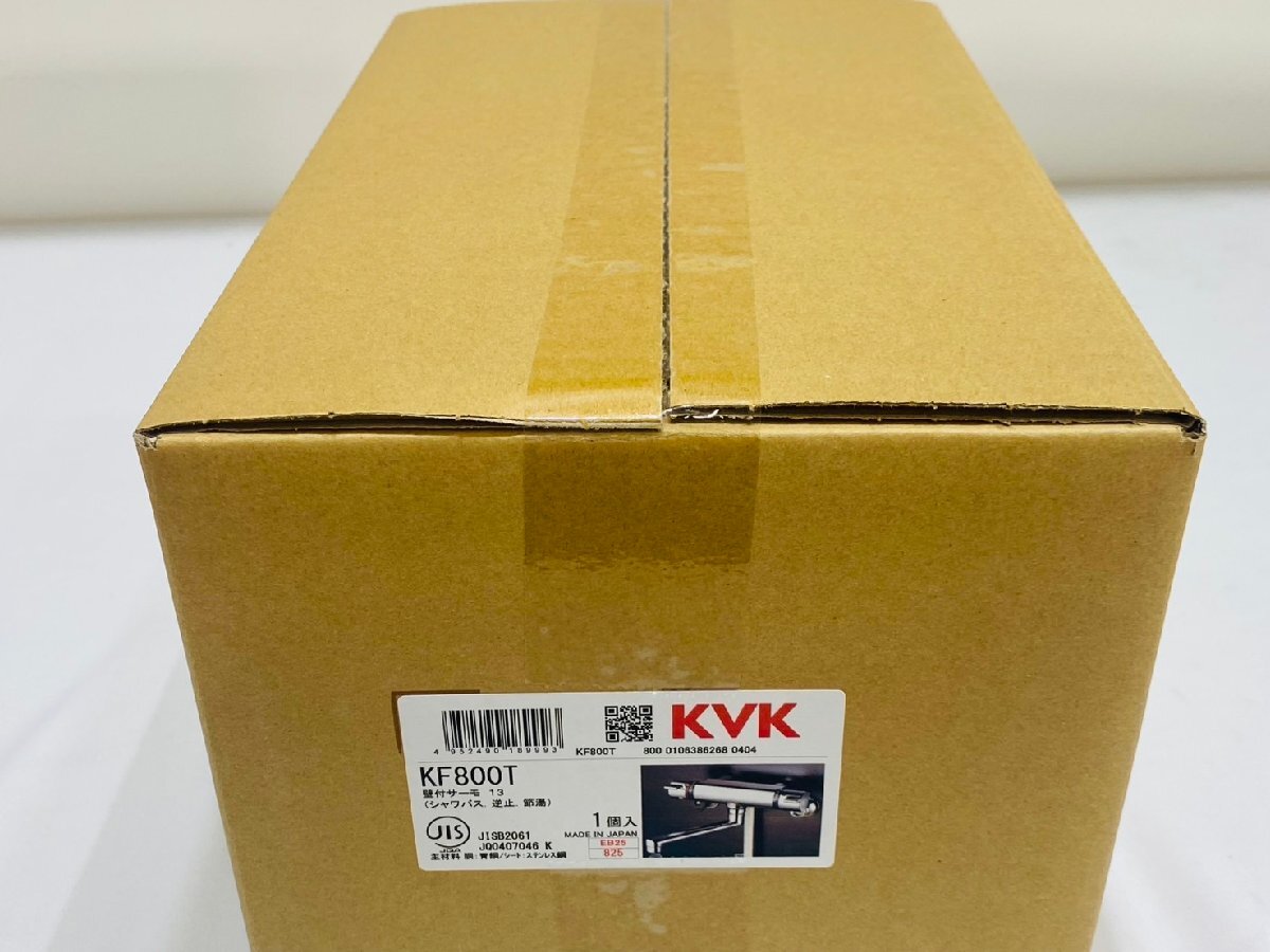 Yahoo!オークション - 未開封 KVK KF800T 壁付サーモスタット式シャワ...