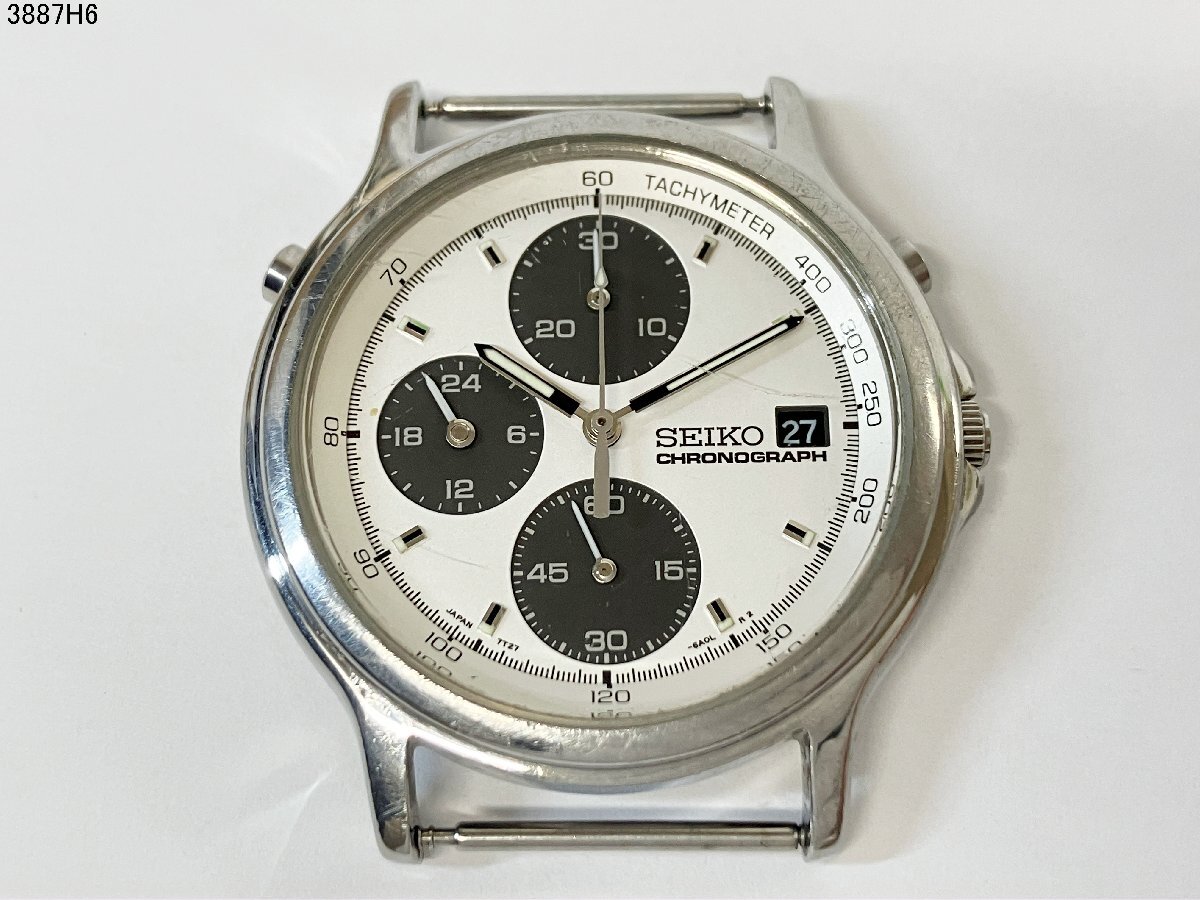 Yahoo!オークション - 稼働品 SEIKO セイコー CHRONOGRAPH クロノグラ...