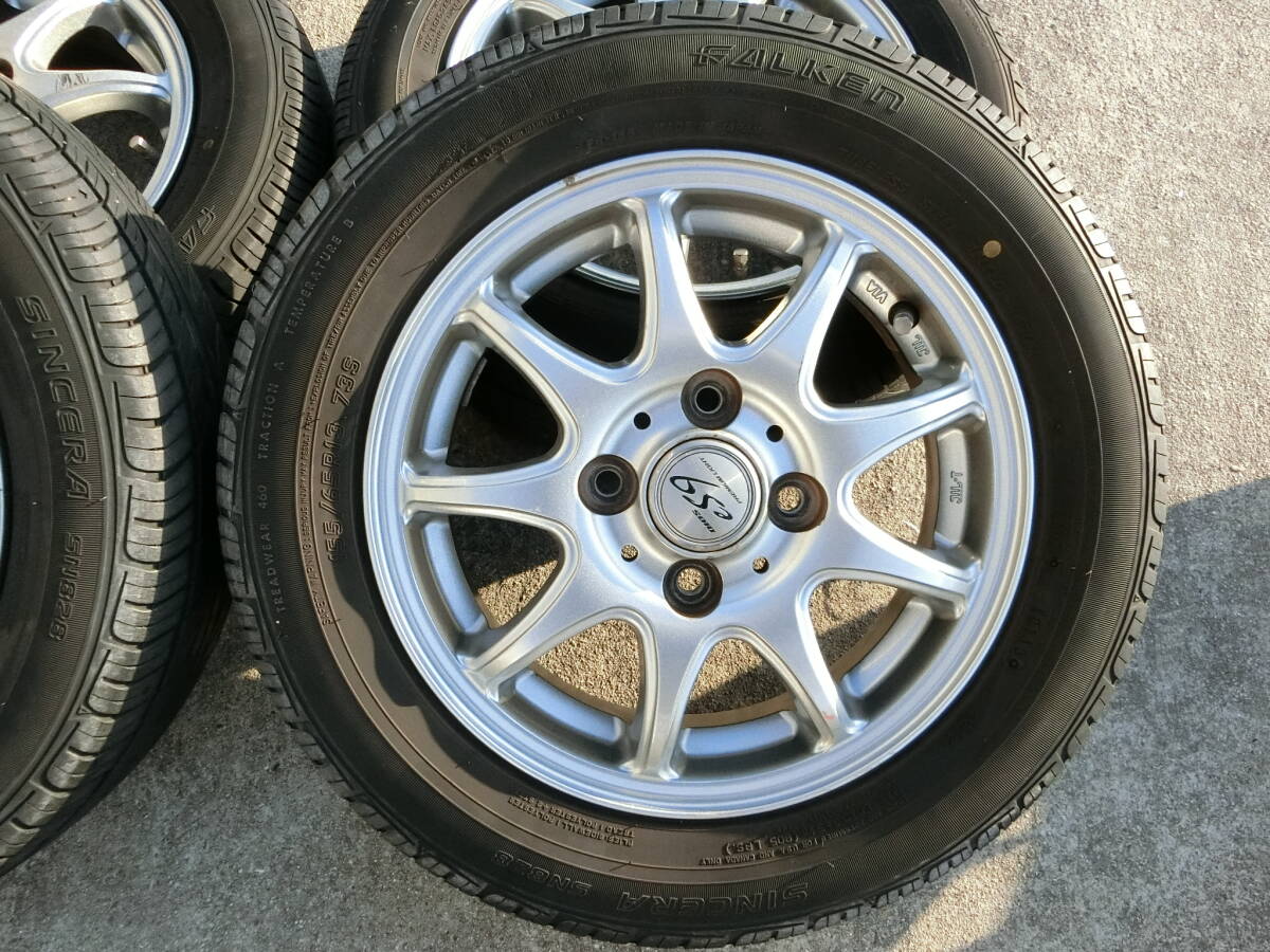 Yahoo!オークション - [671] DIOS es9 13インチ アルミホイール 4穴 13...