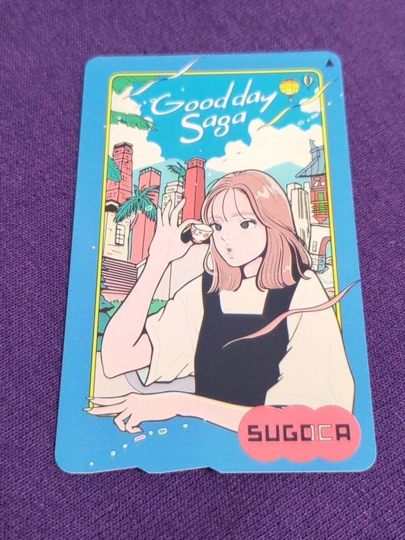 Yahoo!オークション - SUGOCA 記念デザイン 交通系ICカード 佐賀県 佐...