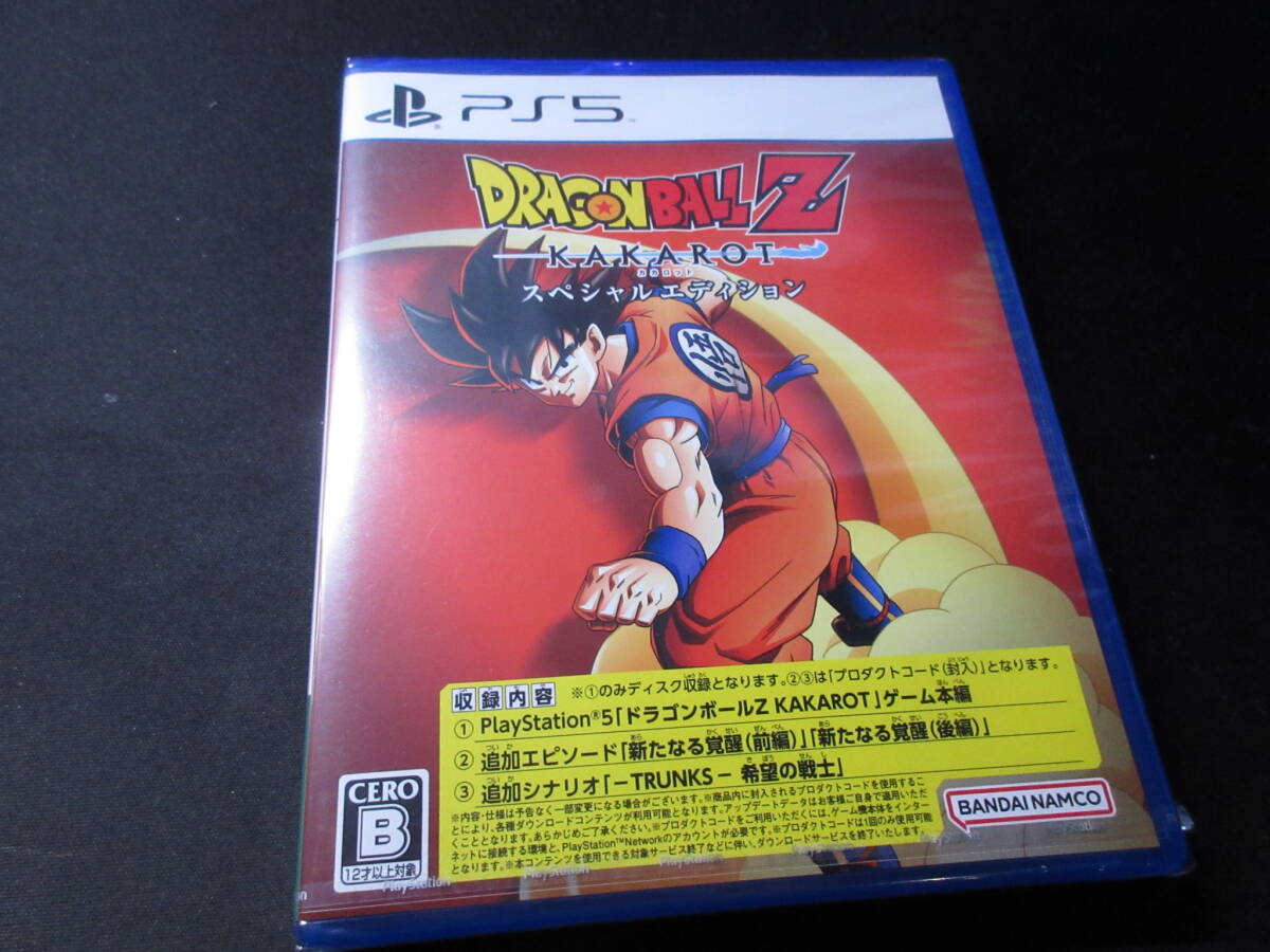 Yahoo!オークション - 即決4000円 新品 PS5 ドラゴンボールZ カカロッ...
