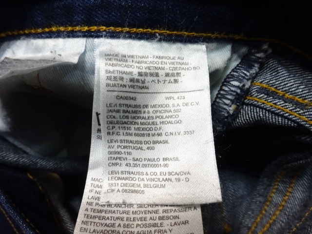 Yahoo!オークション - 美品 Levi's 502 W30 リーバイス ストレート デ...