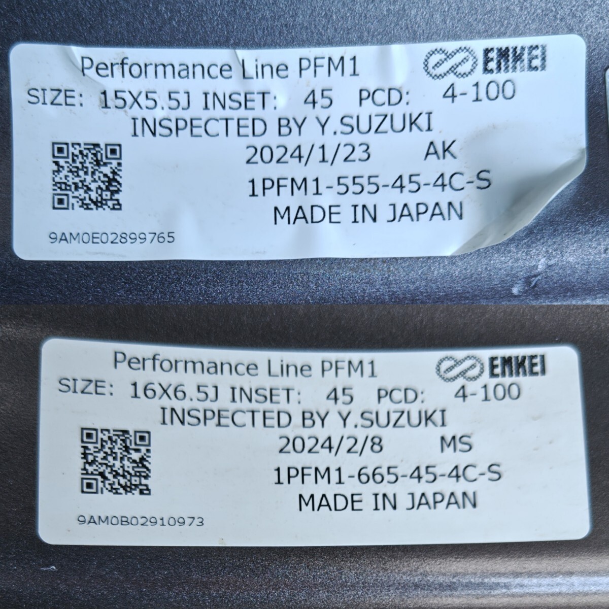 Yahoo!オークション - ホンダ S660 JW5用 ENKEI Performance LINE PFM1...