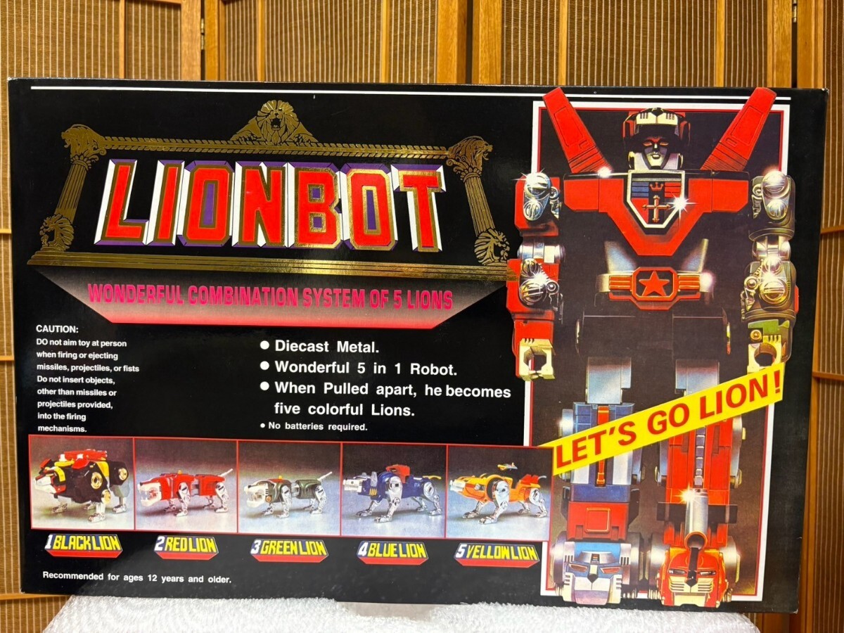 台湾製 LIONBOT 超合金 未来獣合体 百獣王ゴライオン 海外版 当時物(超合金)｜売買されたオークション情報、yahooの商品情報をアーカイブ公開 - オークファン（aucfan.com）