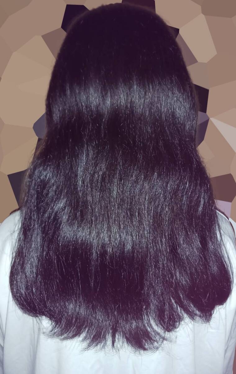 Yahoo!オークション - 髪束・髪の毛・10代・女子・『20cm・41g』