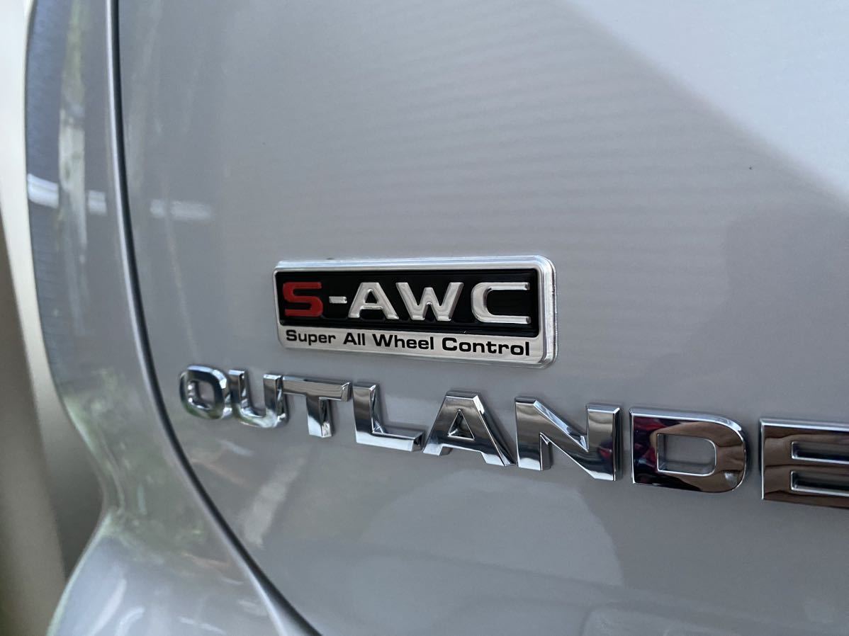 Yahoo!オークション - 三菱 S-AWC オールホイールコントロール エンブ...