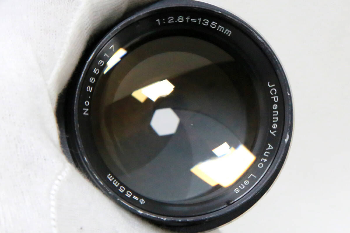 Yahoo!オークション - JCPenney Auto Lens 135mm F2.8 希少・ミノルタS...