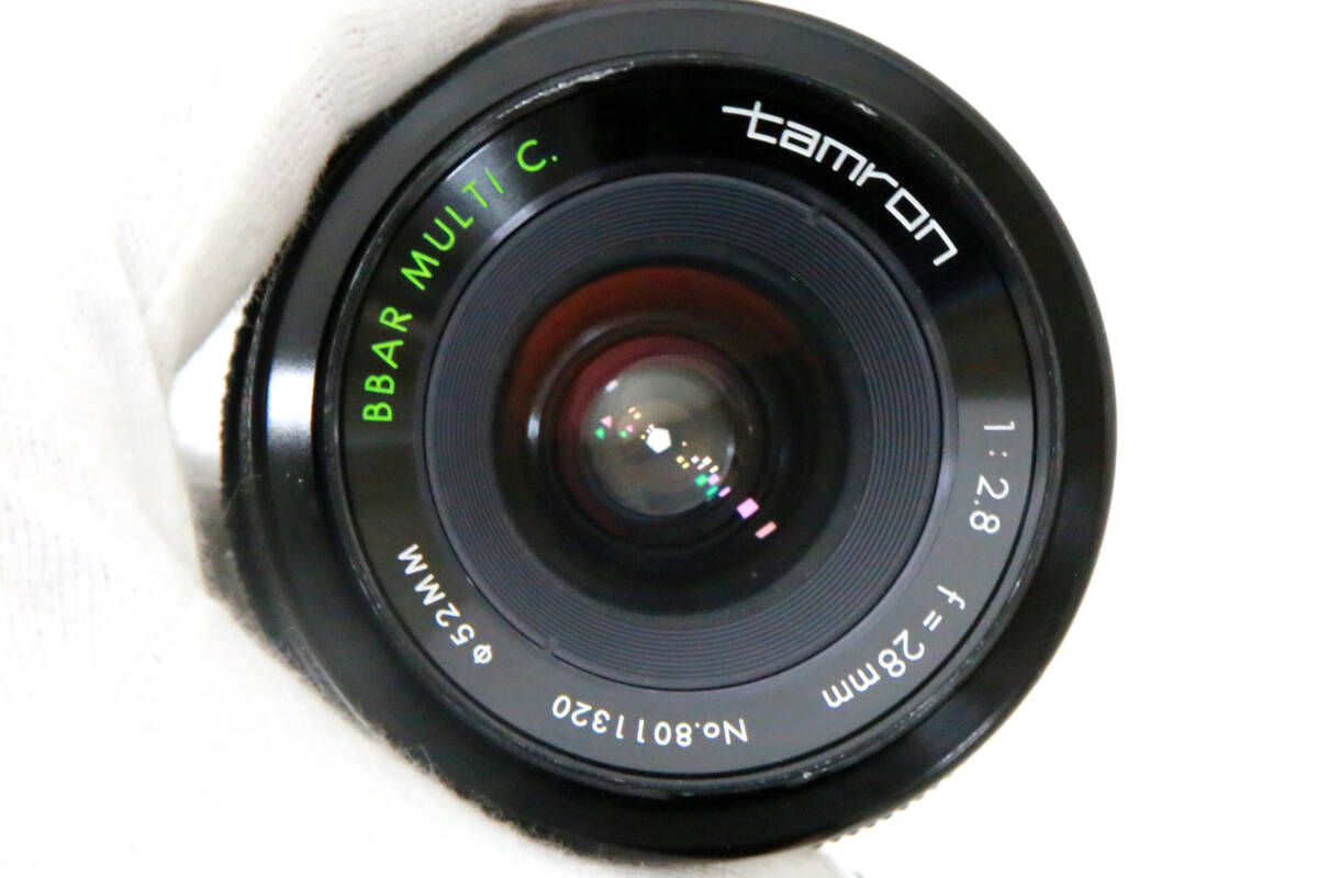Yahoo!オークション - タムロン TAMRON 28mm F2.8 BBAR MULTI C. M42マ...