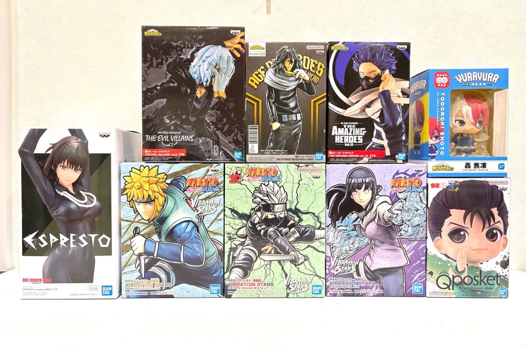 Yahoo!オークション - m456 1円～中古現状品/未開封 【フィギュア 9点...