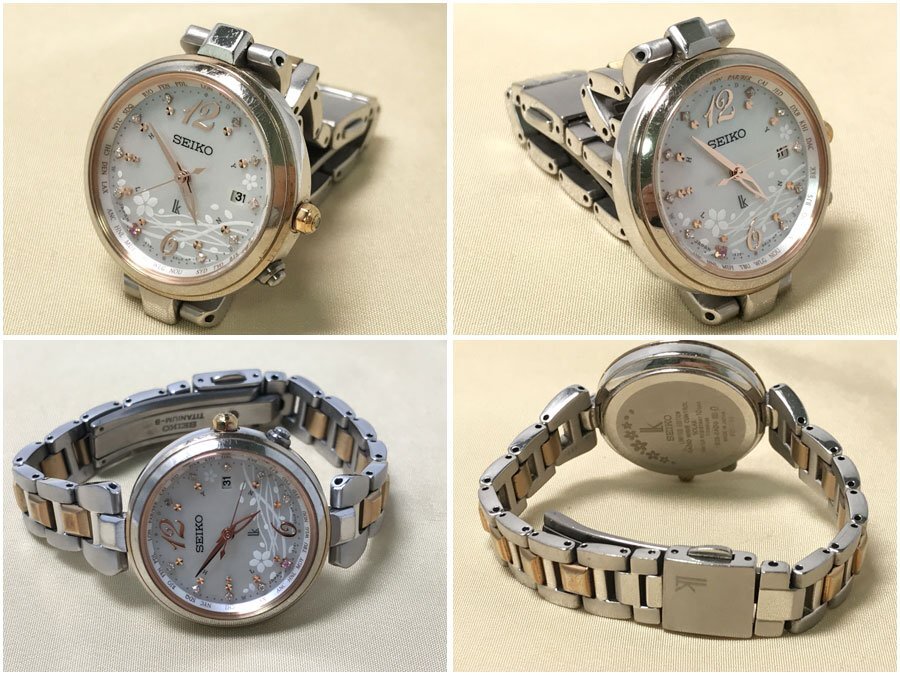 ◇稼働品 SEIKO セイコー LK ルキア 1B35-0AD0 電波ソーラー ◇稼働品 SEIKO セイコー LK ルキア 1B35-0AD0 電波ソーラー