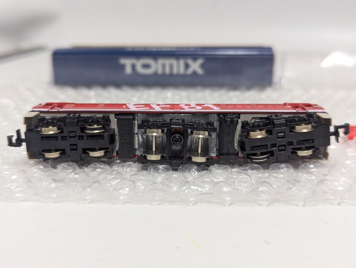 Yahoo!オークション - 美品 動作品 TOMIX Nゲージ 電気機関車 EF81 レ...