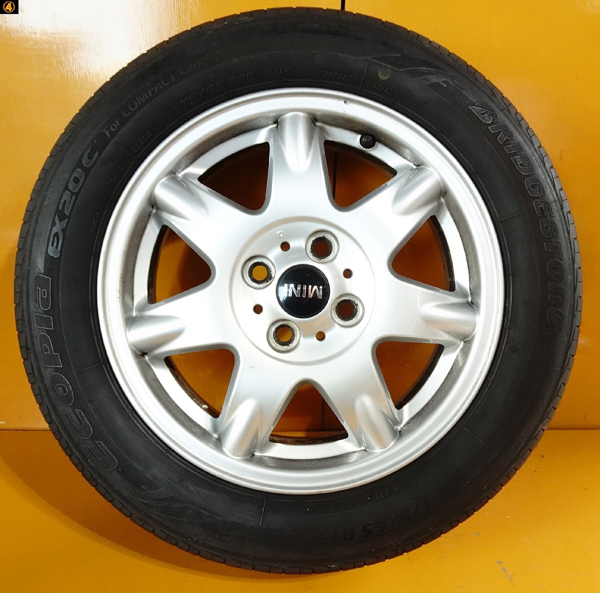 Yahoo!オークション - T/EC29 BMW MINI ミニ R50 RA16 純正15インチア...