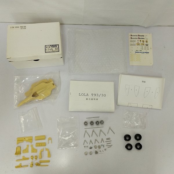 Yahoo!オークション - mP133a [未組立] クラブM 1/24 ローラ T93/30