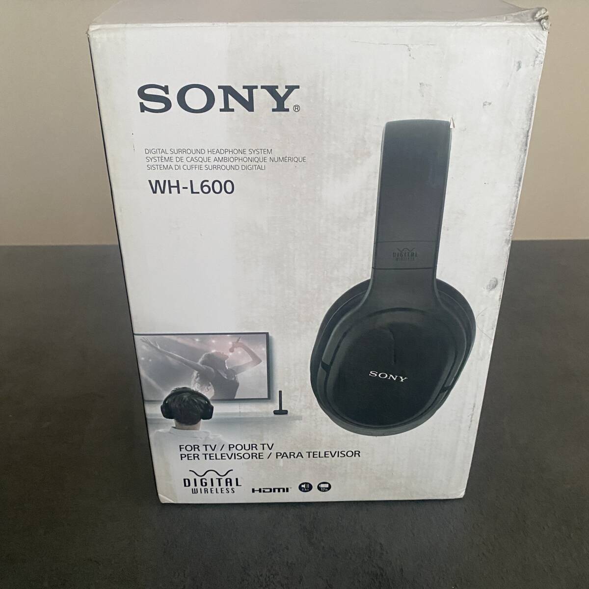 Yahoo!オークション - SONY ソニー WH-L600 ヘッドホンデジタルサラウ...