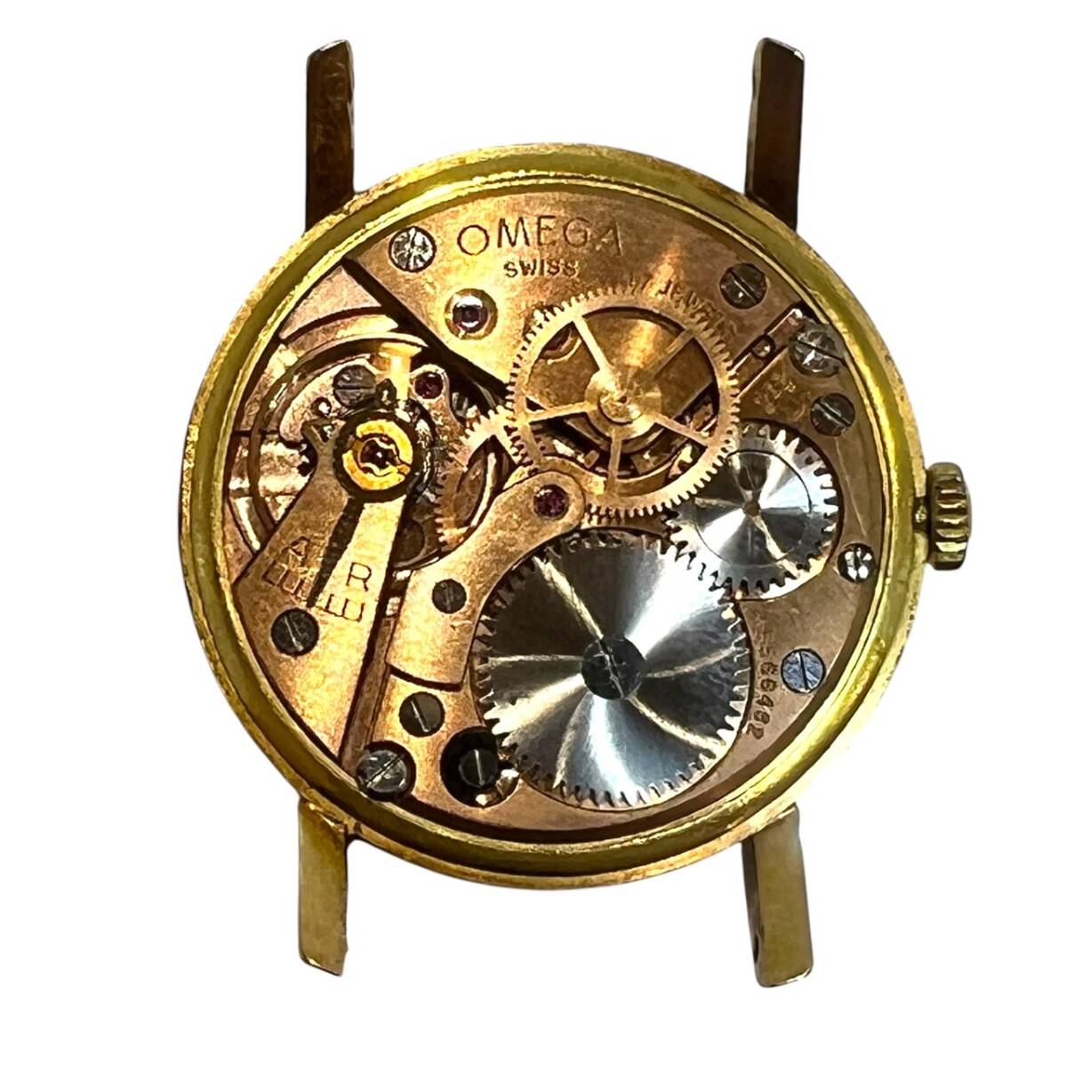 Yahoo!オークション - OMEGA オメガ K18 750 手巻き キャリバー 284 社...