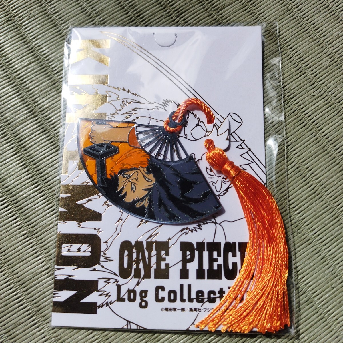 Yahoo!オークション - A ワンピース 金右衛門 ログコレクション 扇子 ...