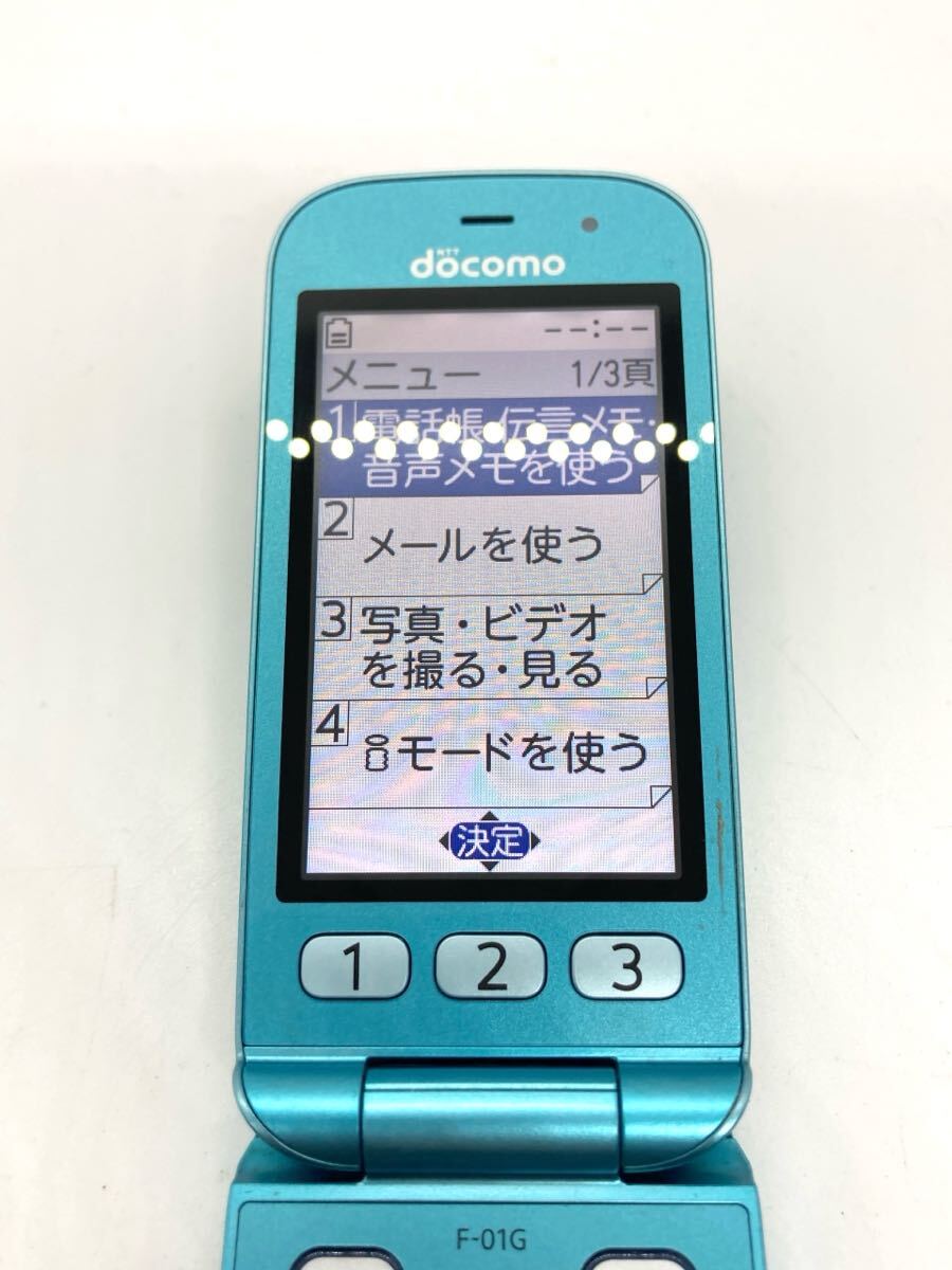 Yahoo!オークション - 概ね美品 docomo ドコモ F-01G 富士通 FOMA らく...