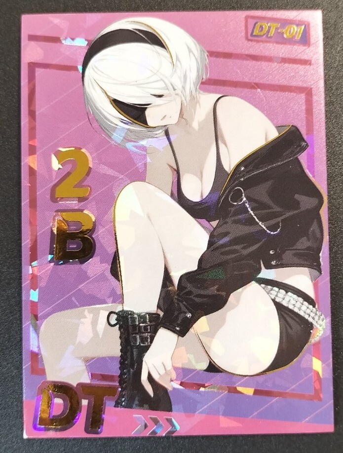 Yahoo!オークション - 2B ACGカード セクシーカード 白髪 銀髪 短パン ...