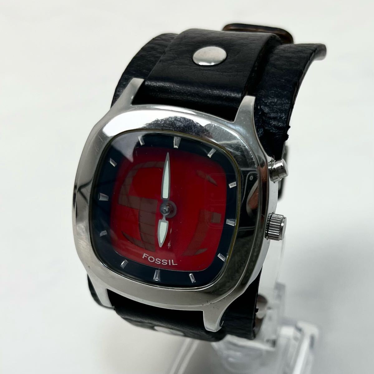 Yahoo!オークション - 【希少な逸品】 実働 FOSSIL BIG TIC JR-8292 フ...