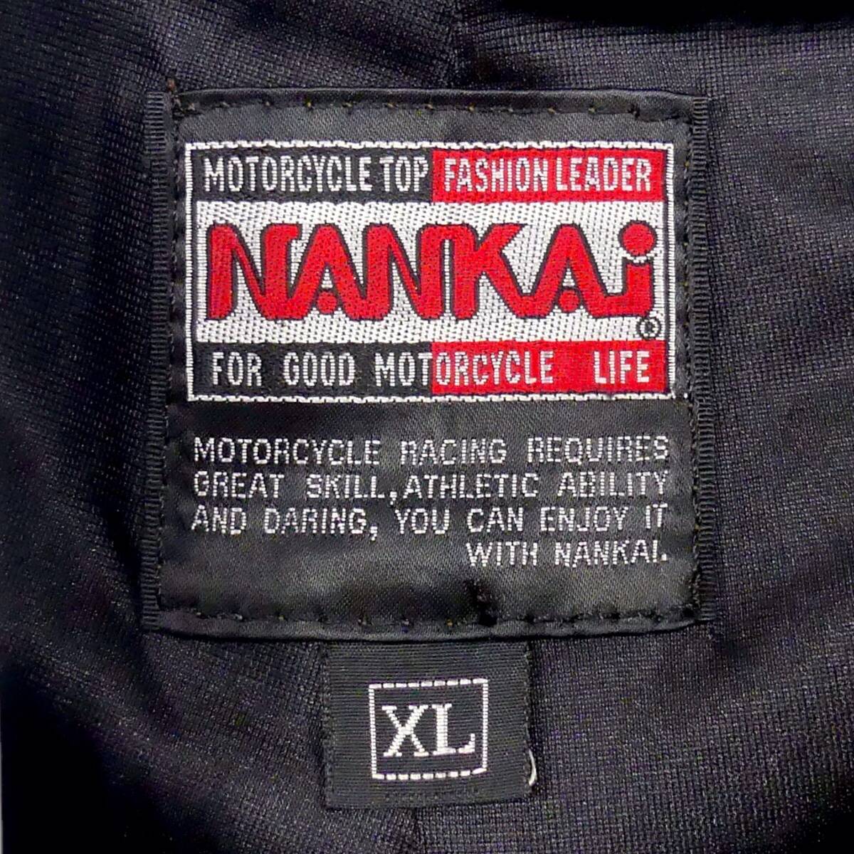 Yahoo!オークション - 即決 NANKAI メンズ XL レザーライディングパン...