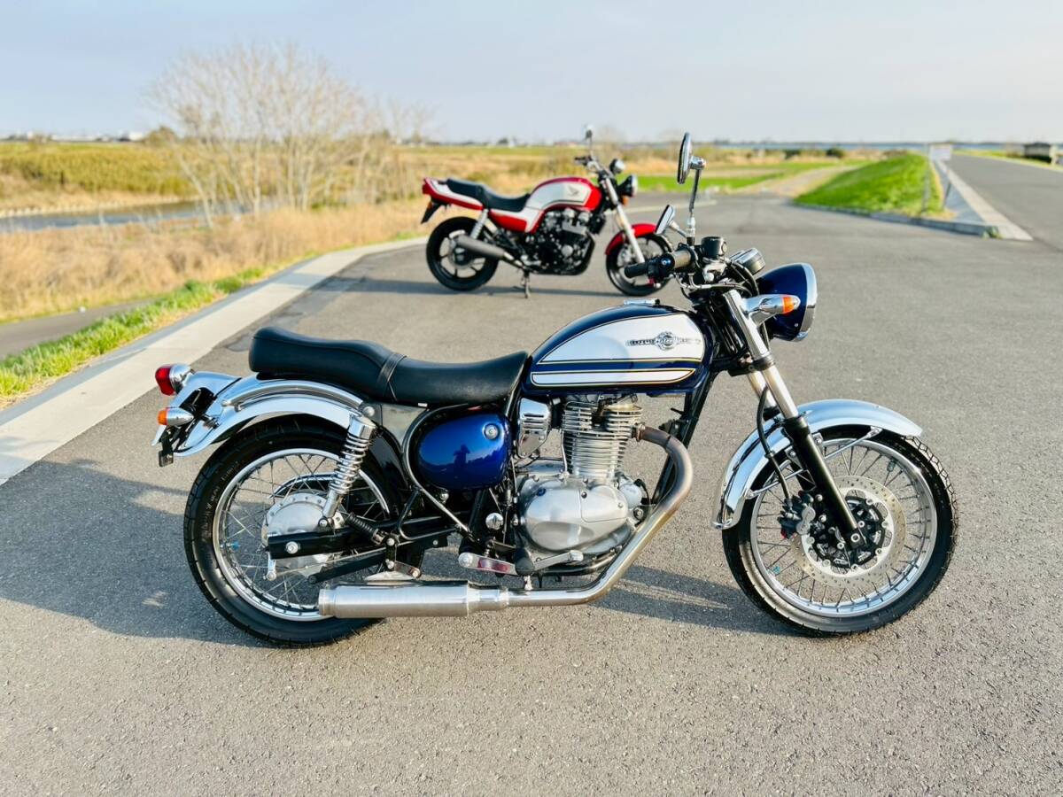 Yahoo!オークション - カワサキ エストレヤ BJ250A 6 608km 中古車体 ...